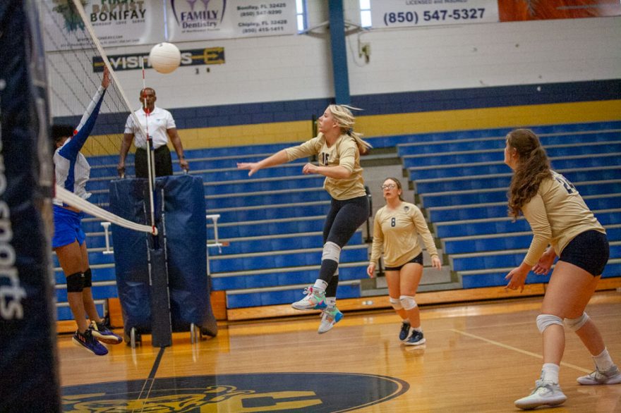 Holmes County Blue Devils Host Vernon Yellow Jackets Volleyball ...