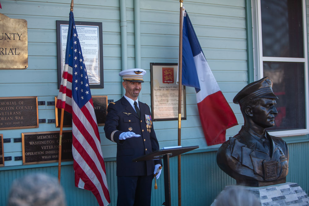 Ceremony Honoring Captain Marcel O. Albert – Chipley Bugle